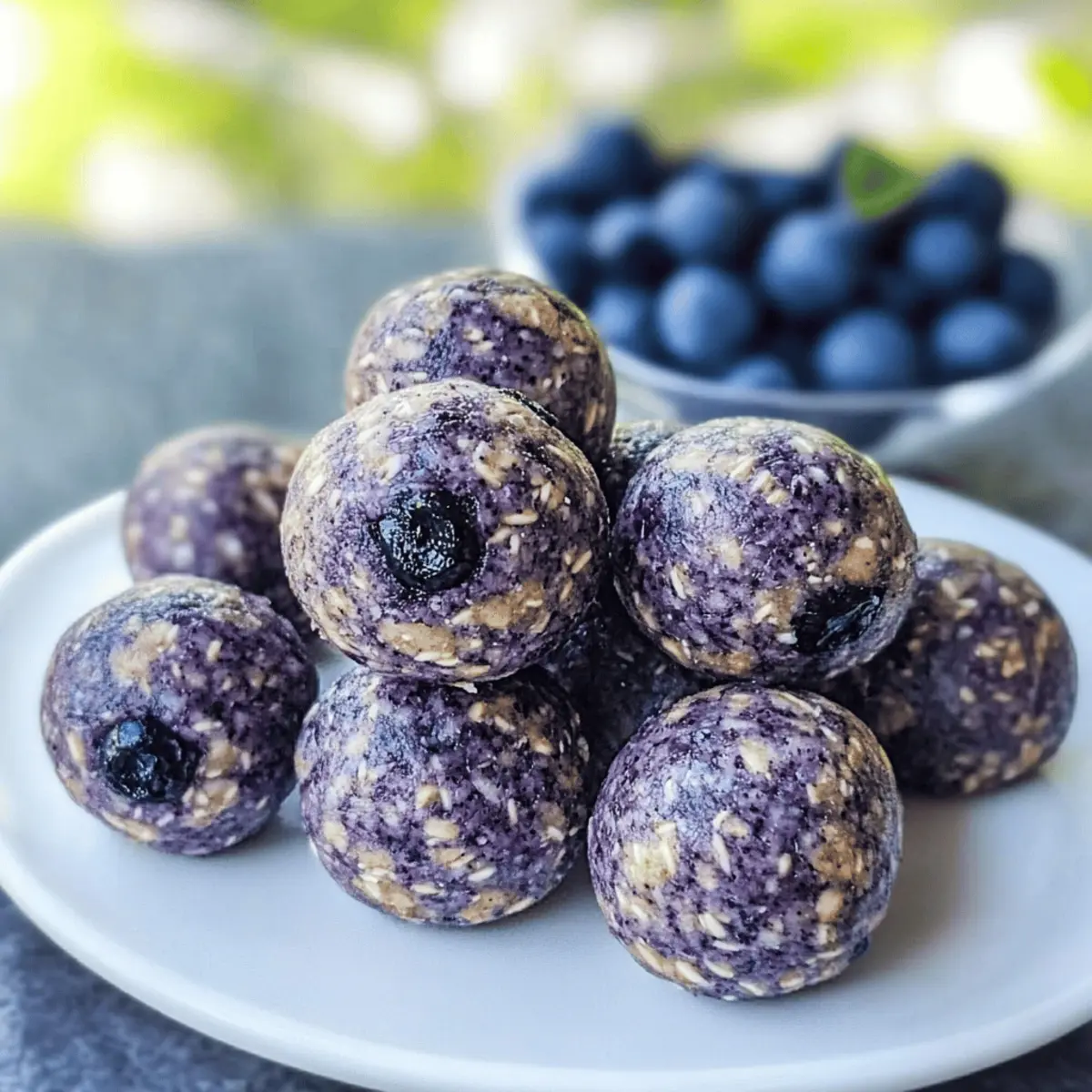 Easy Blueberry Bliss Balls: The Ultimate Guilt-Free Treat