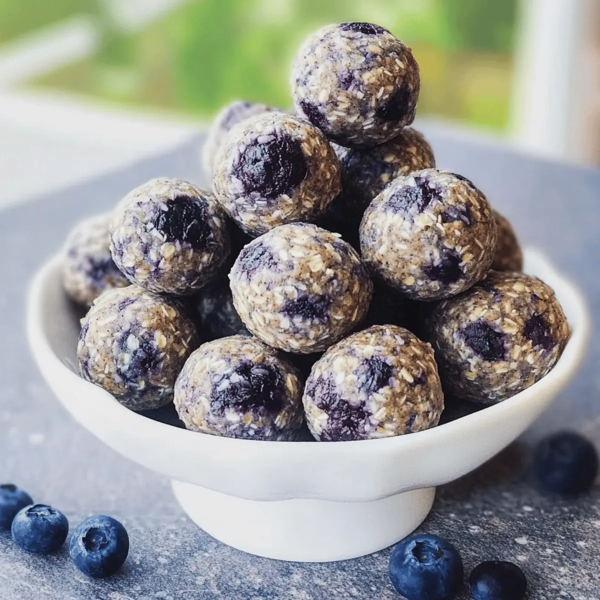 Easy Blueberry Bliss Balls: The Ultimate Guilt-Free Treat