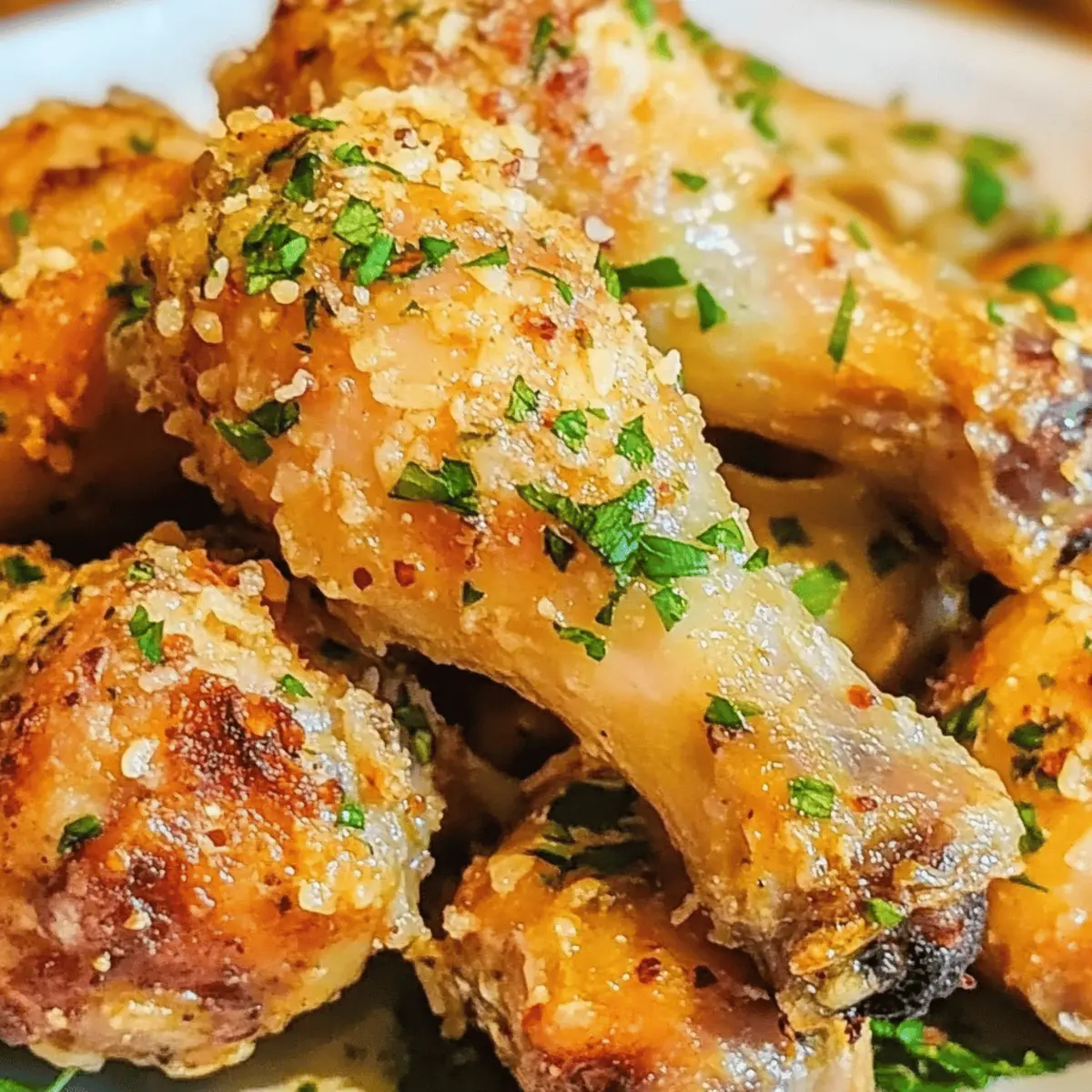 The Ultimate Delicious Crispy Garlic Parmesan Drumsticks