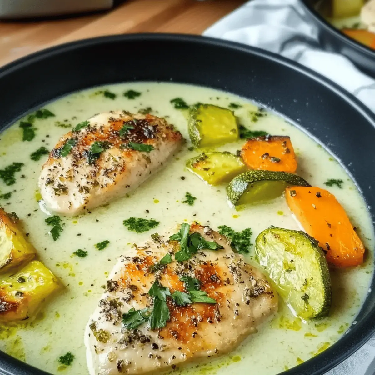 Irresistible One-Pan Garlic Parmesan Chicken & Veggies