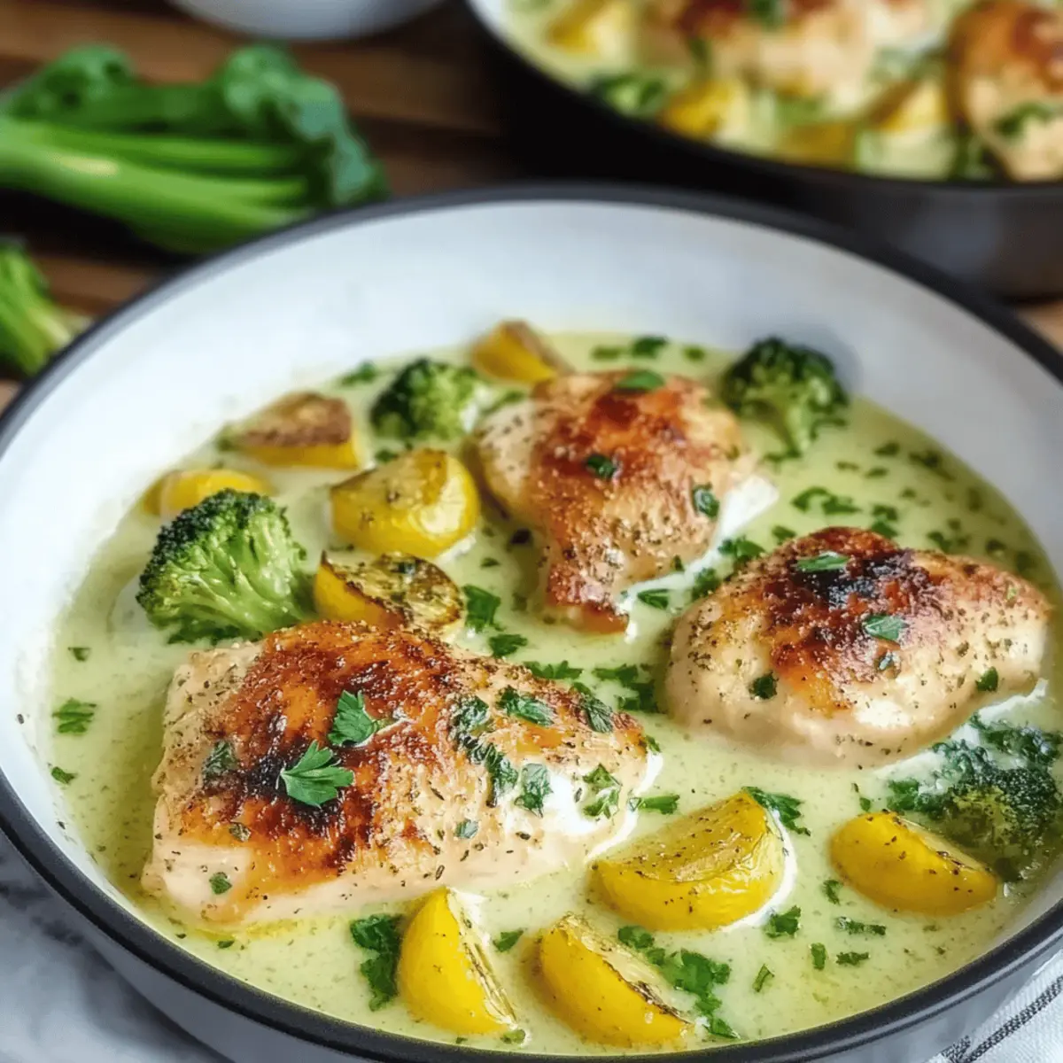 Irresistible One-Pan Garlic Parmesan Chicken & Veggies