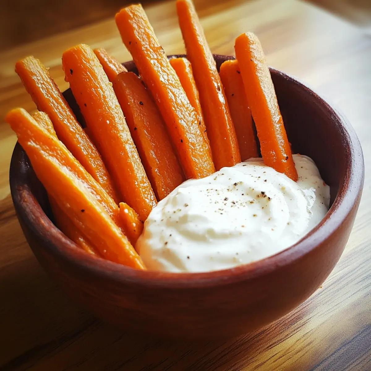 Easy Carrot Sticks with Yogurt Dip: Irresistible Guilt-Free Snack