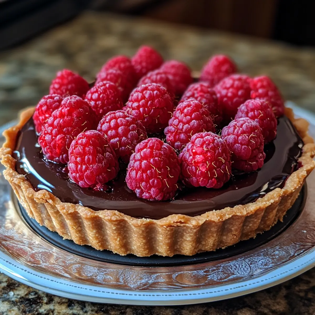 Irresistible Dark Chocolate Raspberry Tart Recipe You’ll Love