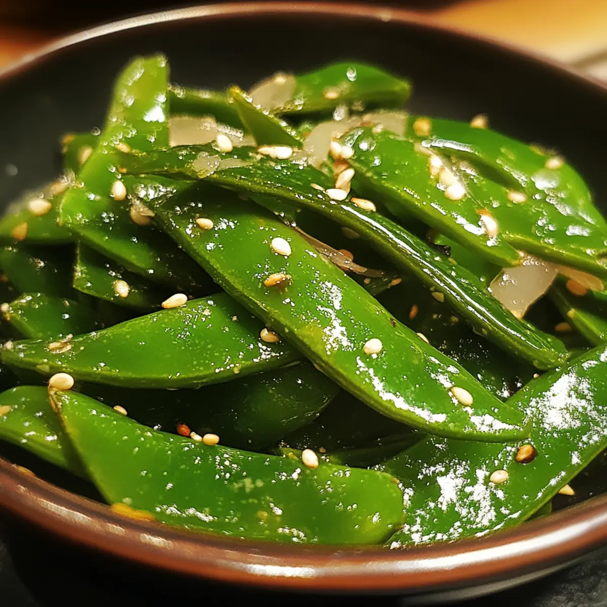 Ultimate Stir-Fried Snow Peas: Irresistible Bold Crispy Twist